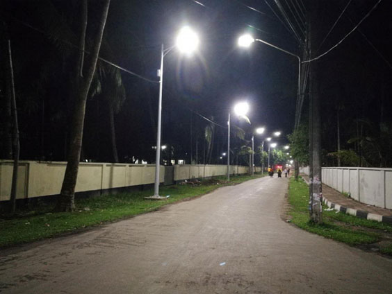 LED street lights in Bangladesh - CECEP Lattice Technnology CO.,Ltd.
